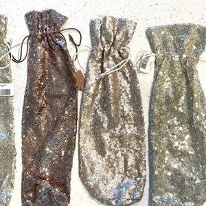 Creative Co-Op | Accessories | Six New Sequence Wine Bottle Bags | Poshmark